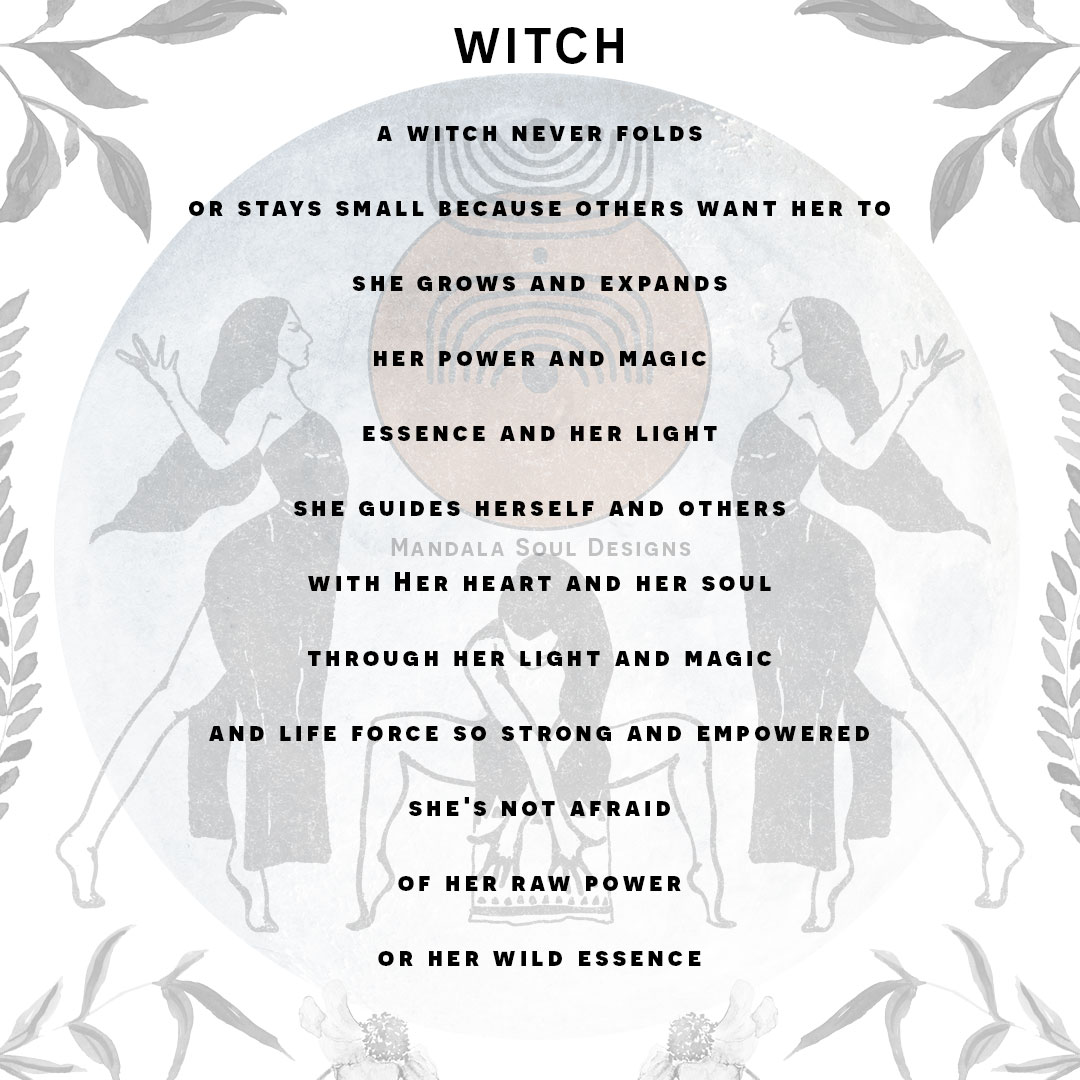 WITCH - An Invocation - Conjure Your Soul's Desires