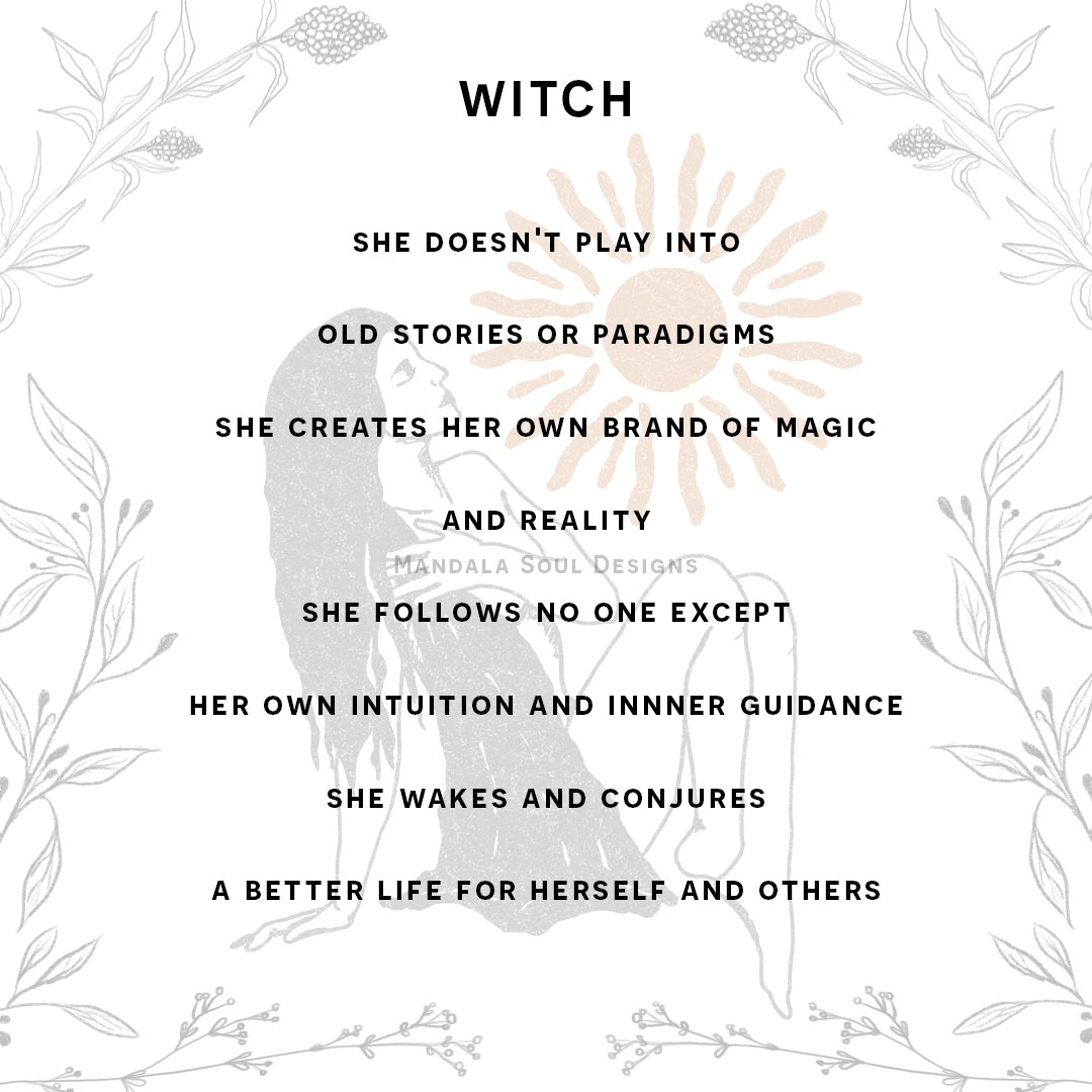 WITCH - An Invocation - Conjure Your Soul's Desires